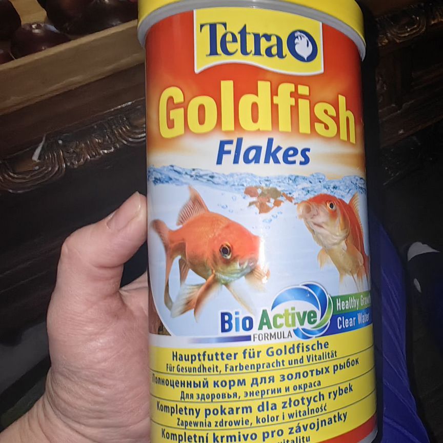 Корм для золотых рыбок Tetra