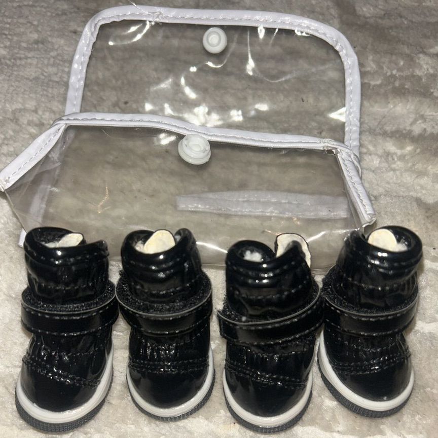 Ботинки для собаки дутики на липучке (1)