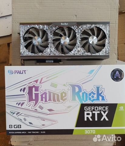 RTX 3070 Palit Game Rock купить в Санкт-Петербурге | Электроника | Авито