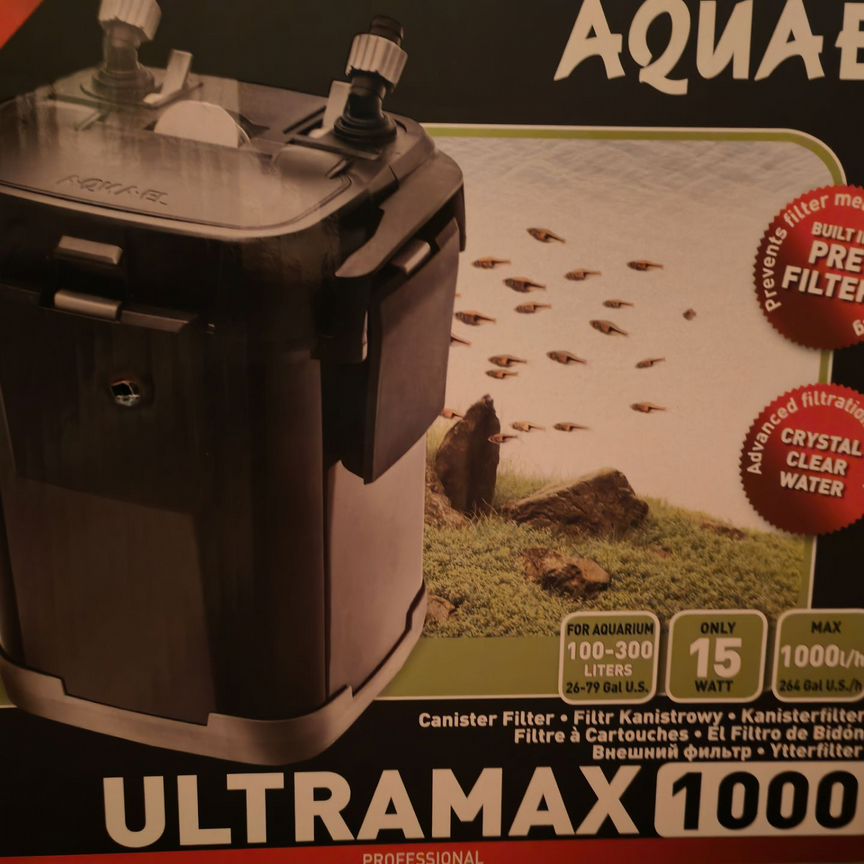 Фильтр aquael ultramax 1000 new