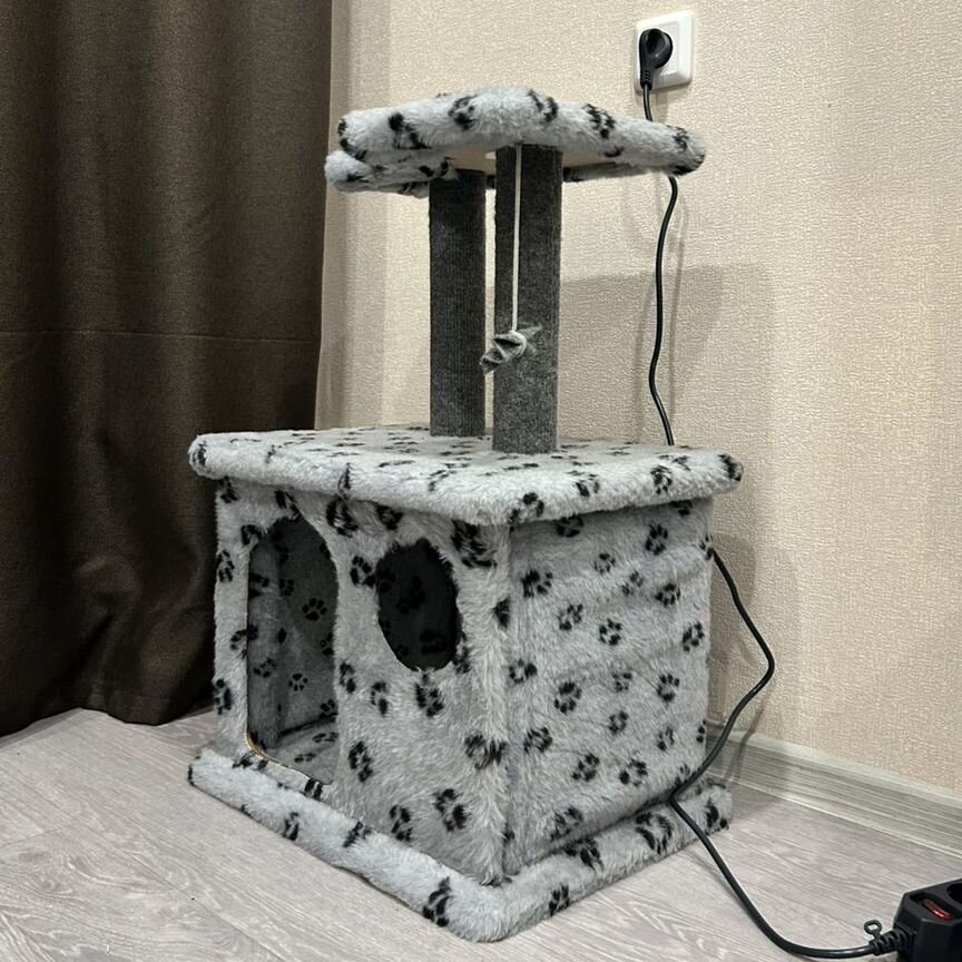 Когтеточка домик для кошки