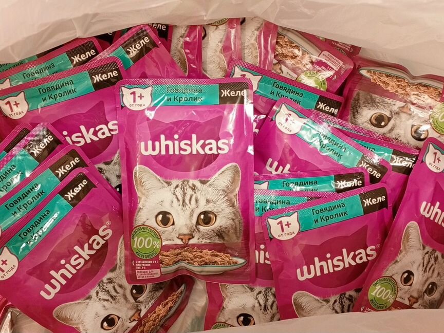 Корм Whiskas Perfect Fit Sheba Желе Соус Все Вкусы
