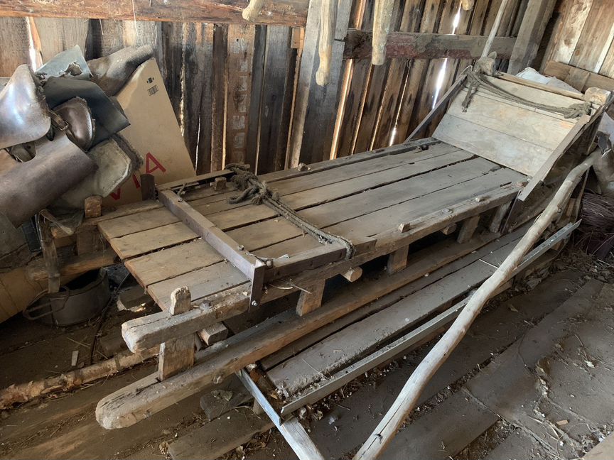 Сани для лошади