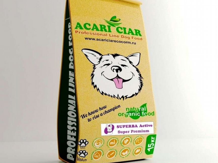 Корма для собак и кошек Acari ciar