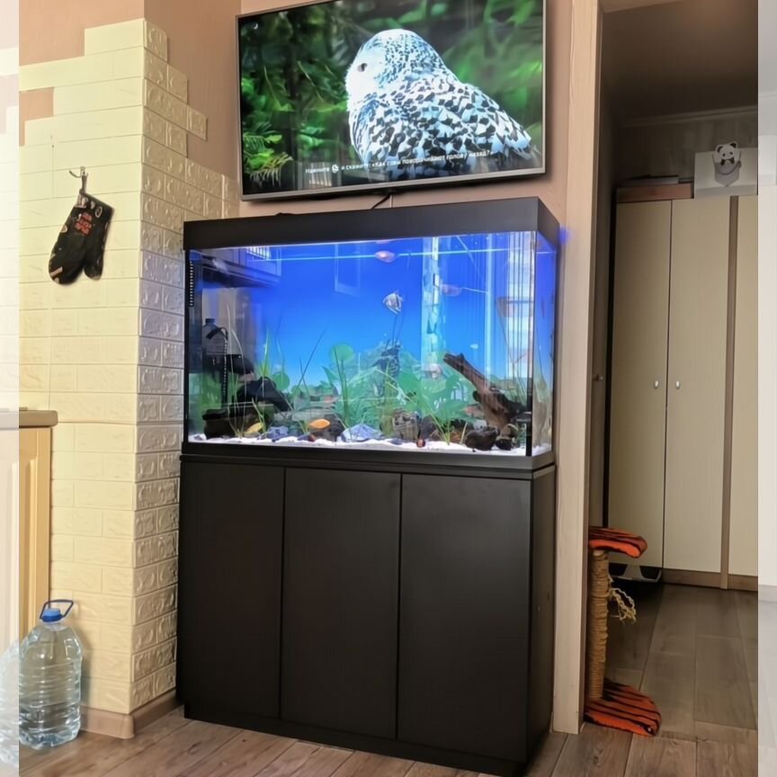 Аквариум 200 литров с тумбой