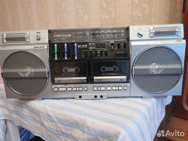 Кассетный магнитофон Sharp Gf 575 купить в Москве | Электроника | Авито