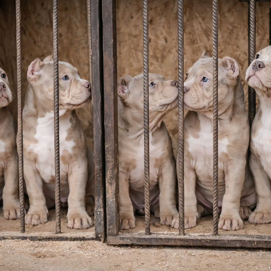 Американский булли, щенок