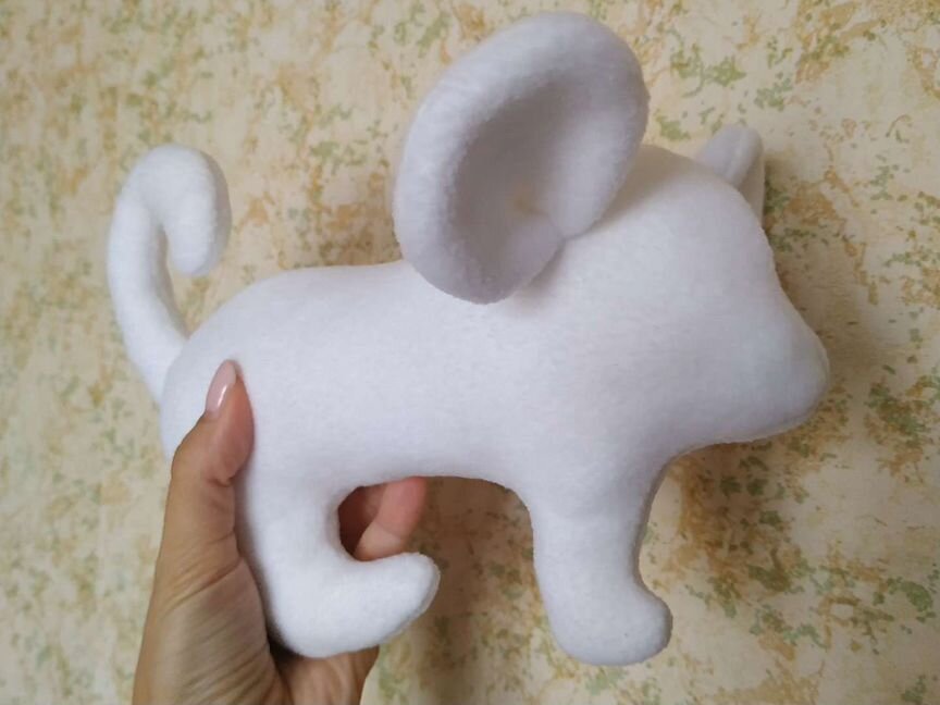 Игрушка для шиншиллы из флиса