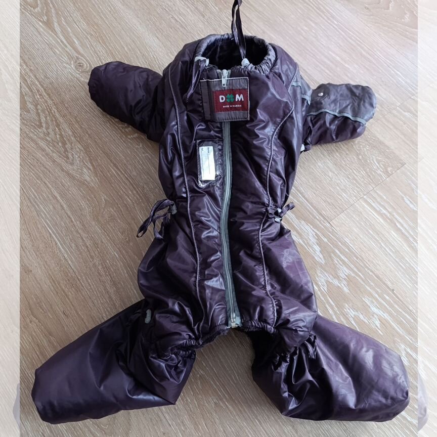 Зимний комбинезон для средней собаки