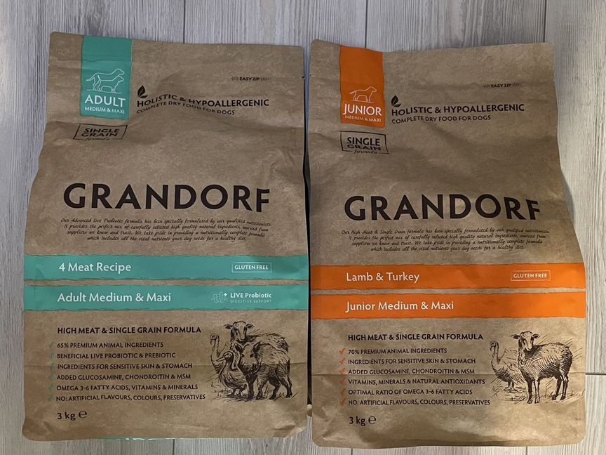 Сухой корм для собак grandorf