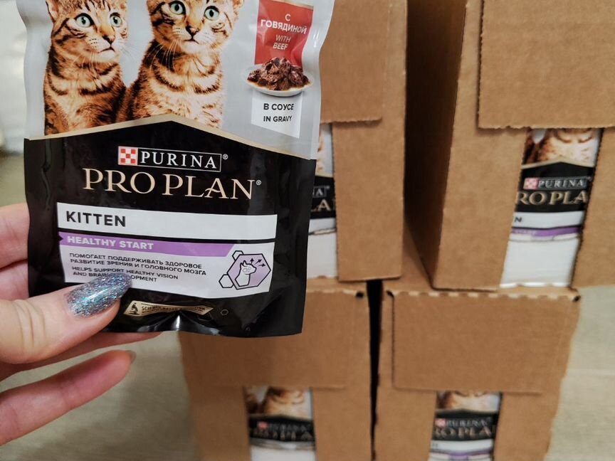 Влажный корм для кошек purina pro plan