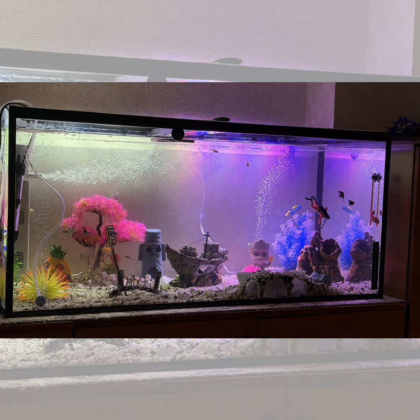 Готовый аквариум 220 литров