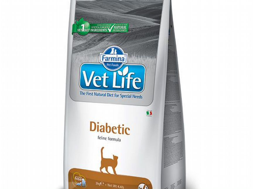 Farmina Vet Life Diabetic – диетический корм 2 кг