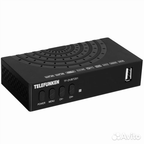 Приставка для цифрового тв telefunken TF-dvbt251 купить в Нижнем ...