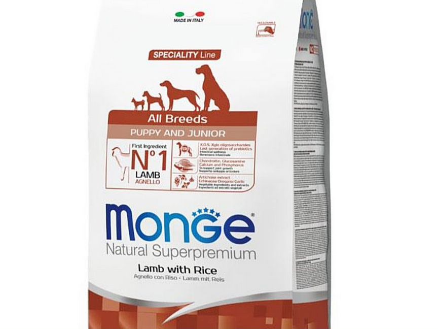 Monge Сухой корм для щенков всех пород 2,5 кг