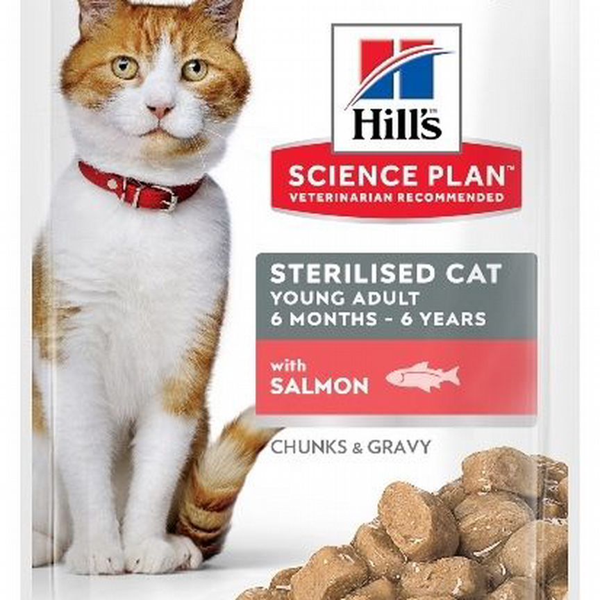 Влажный корм hills Science Plan Young Adult Steril