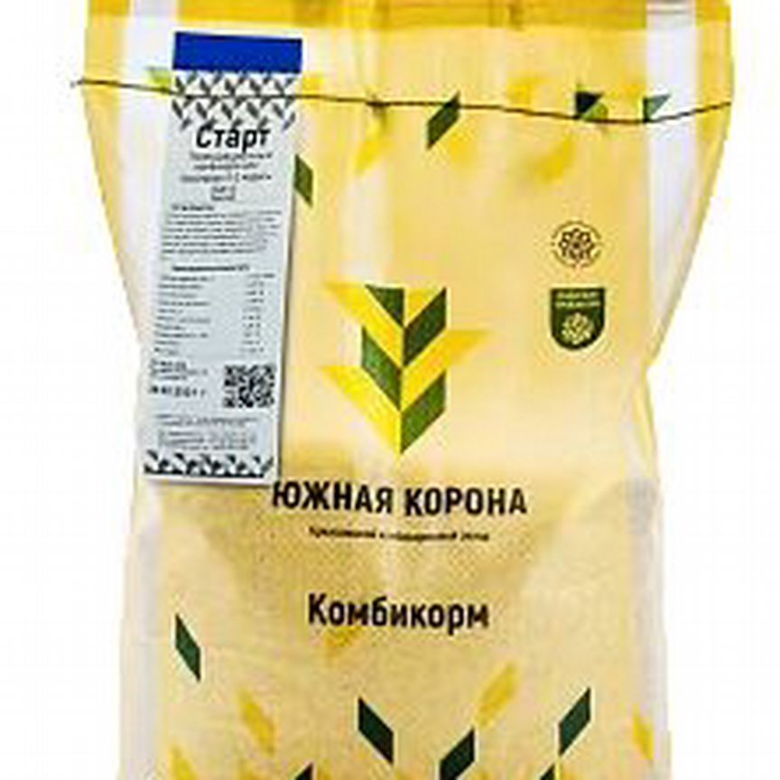 Южная Корона престарт для бройлеров 0-5 дней, (крупка, 1 кг)