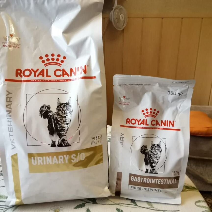 Royal Canin Urinary s/о и Gastrointestinal