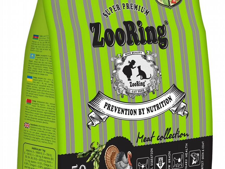 Сухой корм для кошек Zooring