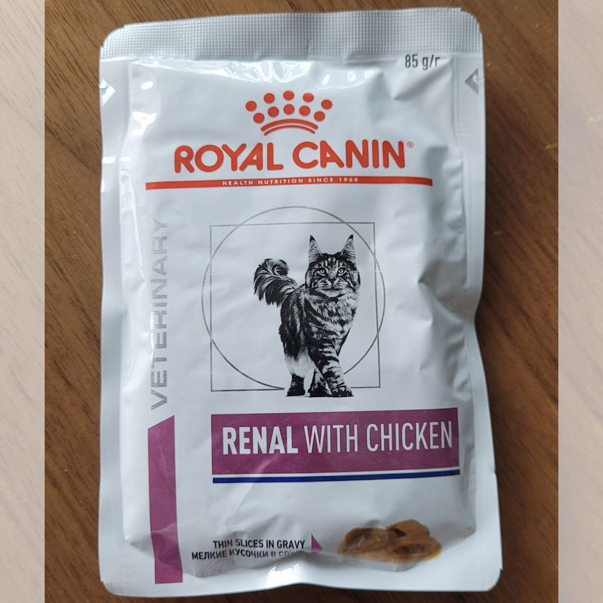 Royal canin renal для кошек влажный