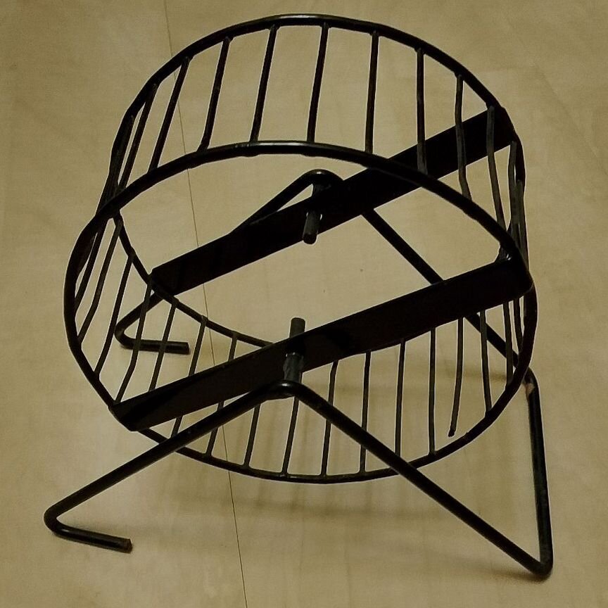 Колесо металлическое для хомяка