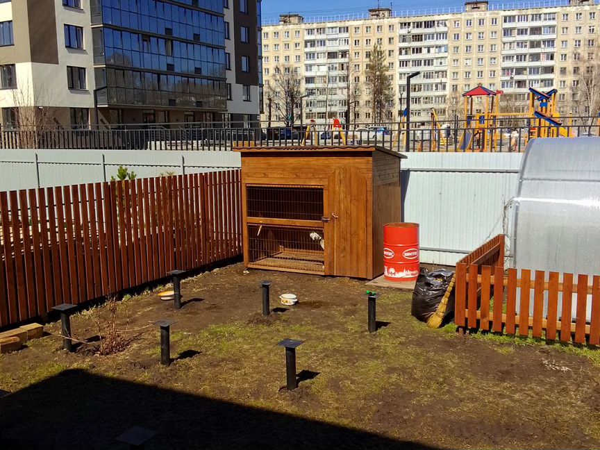 Вольер для собак уличный