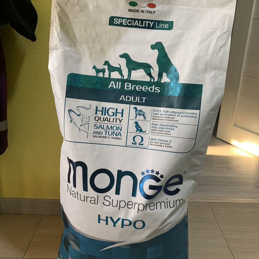 Корм для собак monge Natural Superpremiun hypo
