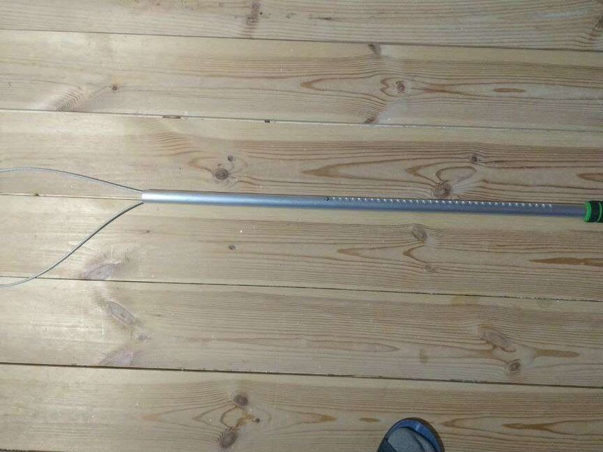 Самодельная ловчая петля, для отлова собаки