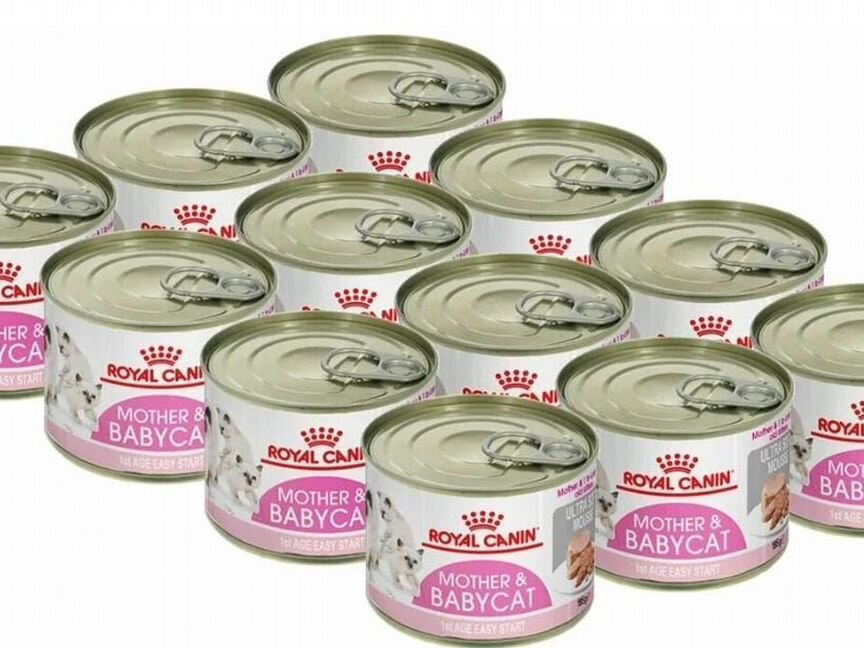 Royal Canin Babycat 195гр мусс (паштет) для котят