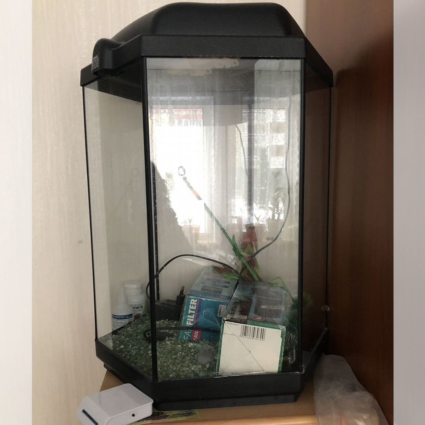 Аквариум 60л шестиугольный