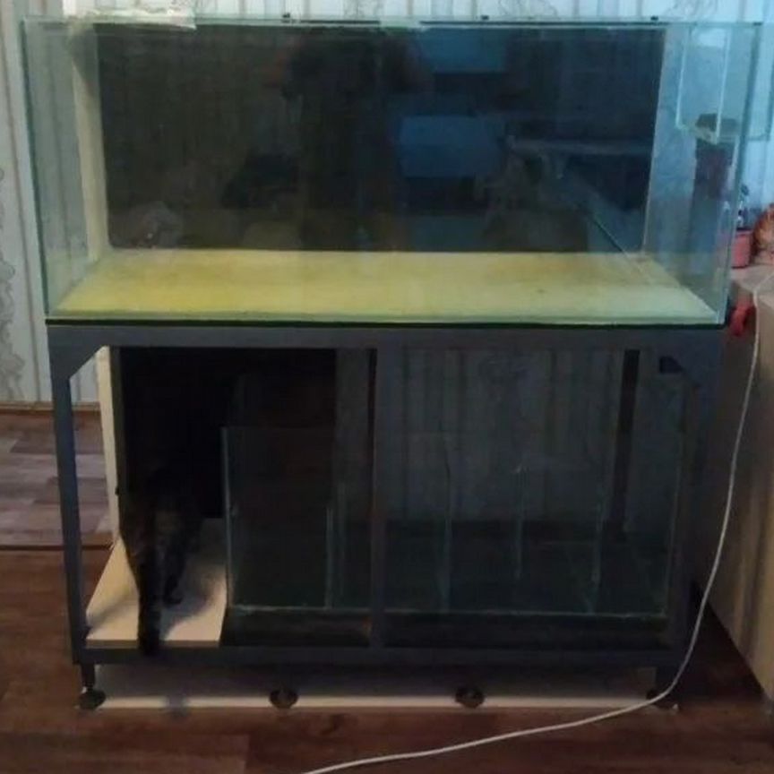 Аквариум 250 литров с тумбой