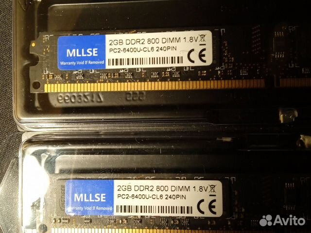 Оперативная память Ddr2 4gb 2x2 Gb купить в Саратове Электроника Авито
