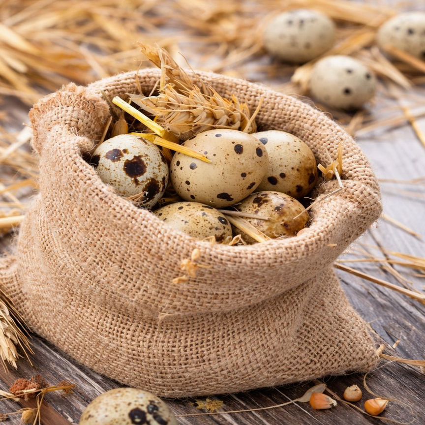 Инкубационное яйцо перепелов Феникс золото