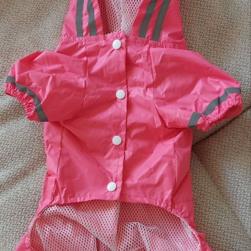 Комбинезон дождевик для мелкой собаки