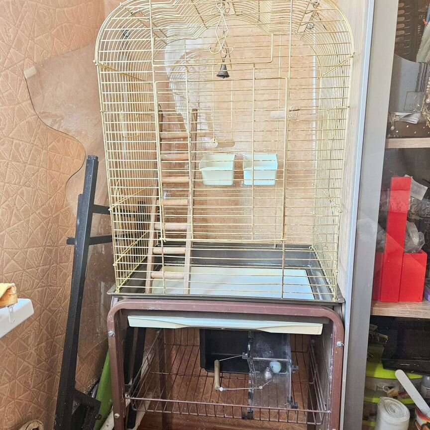Клетка для попугая корелла