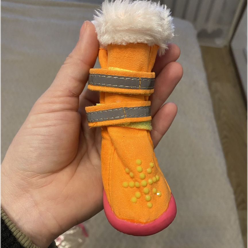 Ботинки зимние для собак