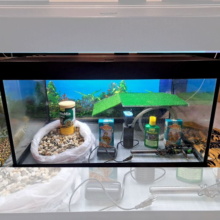 Аквариум 220 литров с Тумбой и Оборудованием