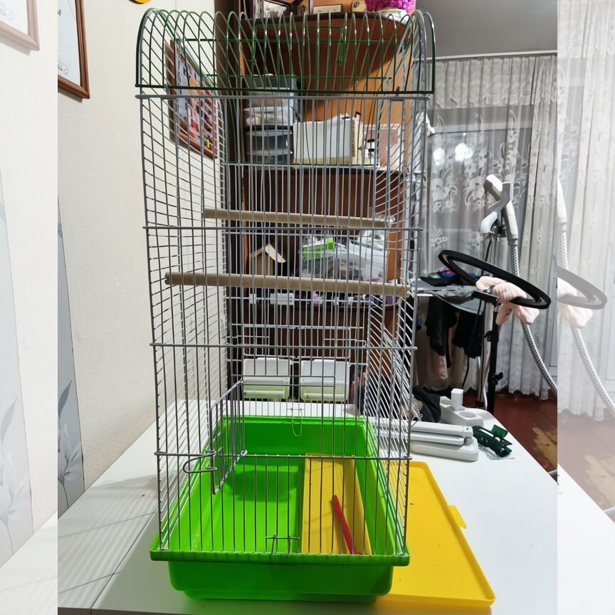 Клетка для попугая большая