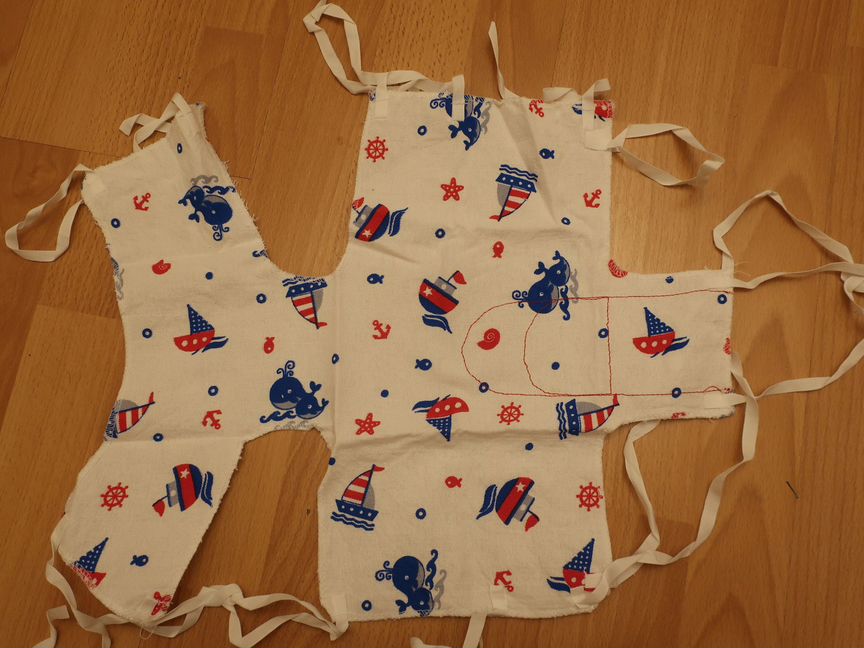 Послеоперационная попона для собак 1