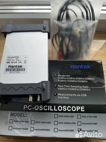 Осциллограф Hantek 6022BE купить в Москве | Товары для дома и дачи | Авито