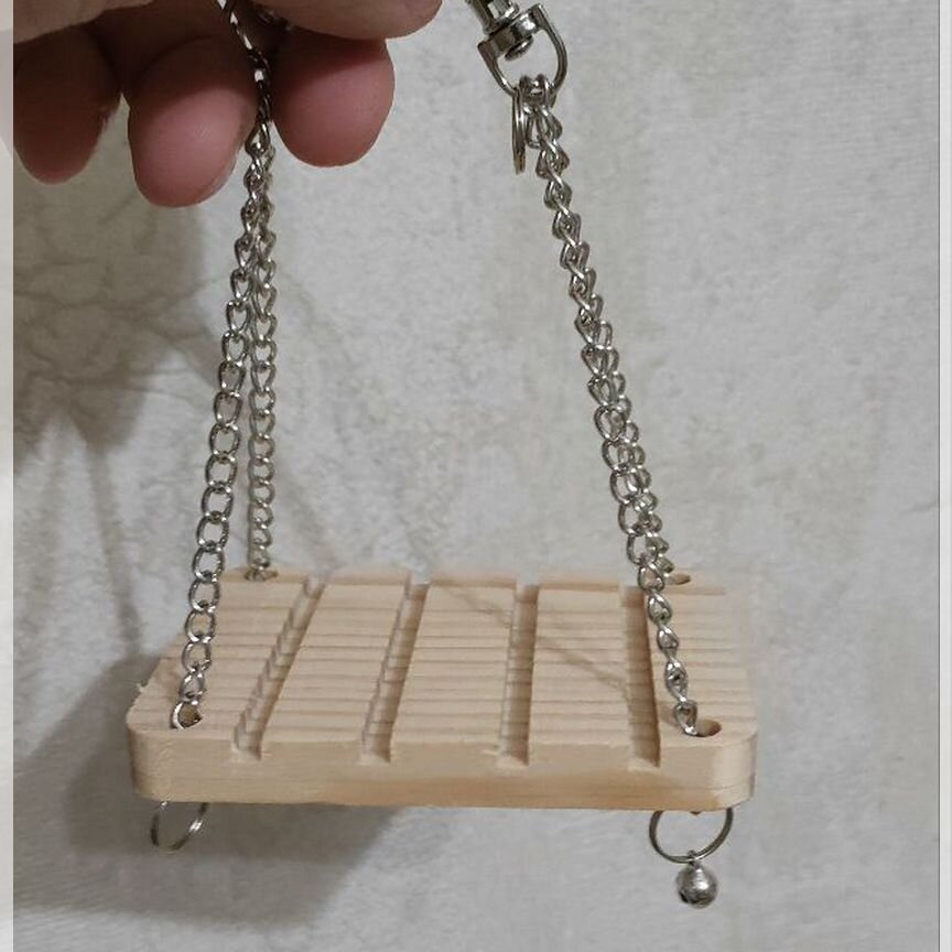 Качели для хомяка