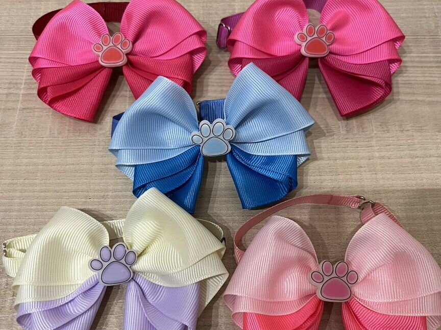 Бантики галстуки-бабочки для собак и кошек