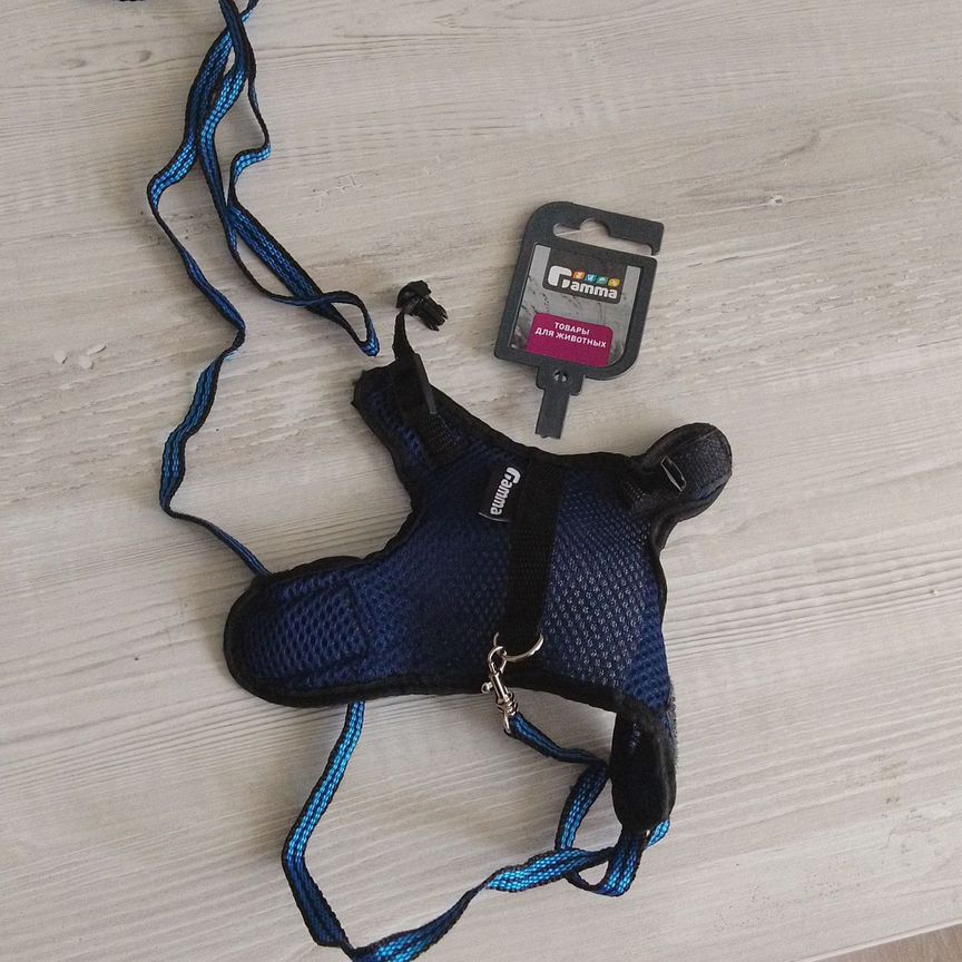 Шлейка и поводок для морских свинок