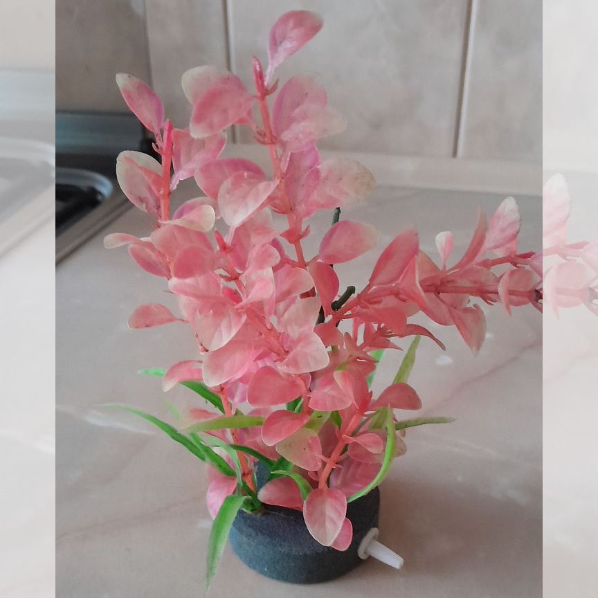 Искусственное растение для аквариума