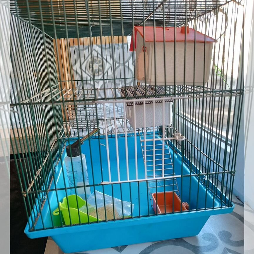 Клетка для грызунов большая, 42*32*36