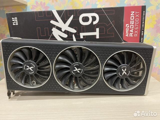 Видеокарта amd xfx 6700xt radeon speedster quick купить в Новосибирске ...