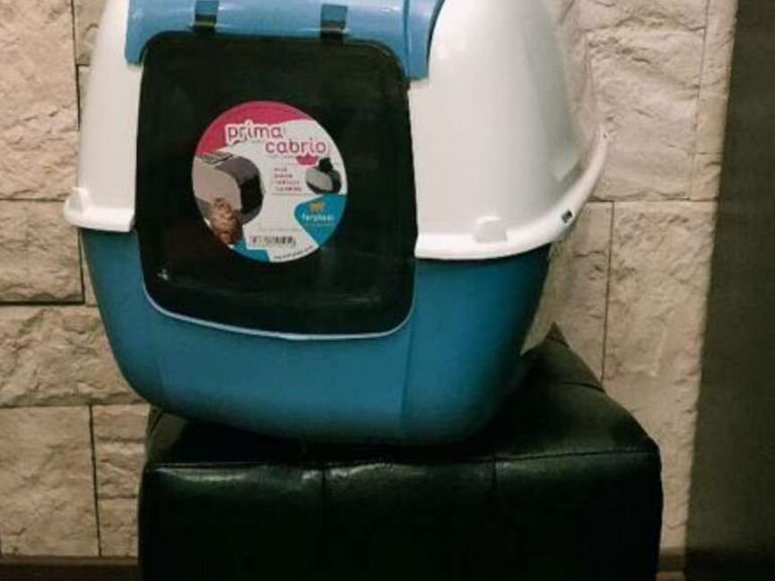 Туалет-домик для кошек Ferplast Prima Cabrio