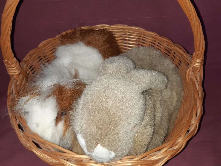 Корзина плетёная, лежанка