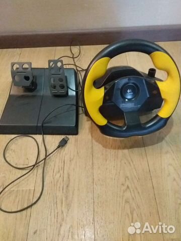 Logitech Wingman Formula GP руль и педали купить в Москве | Электроника ...