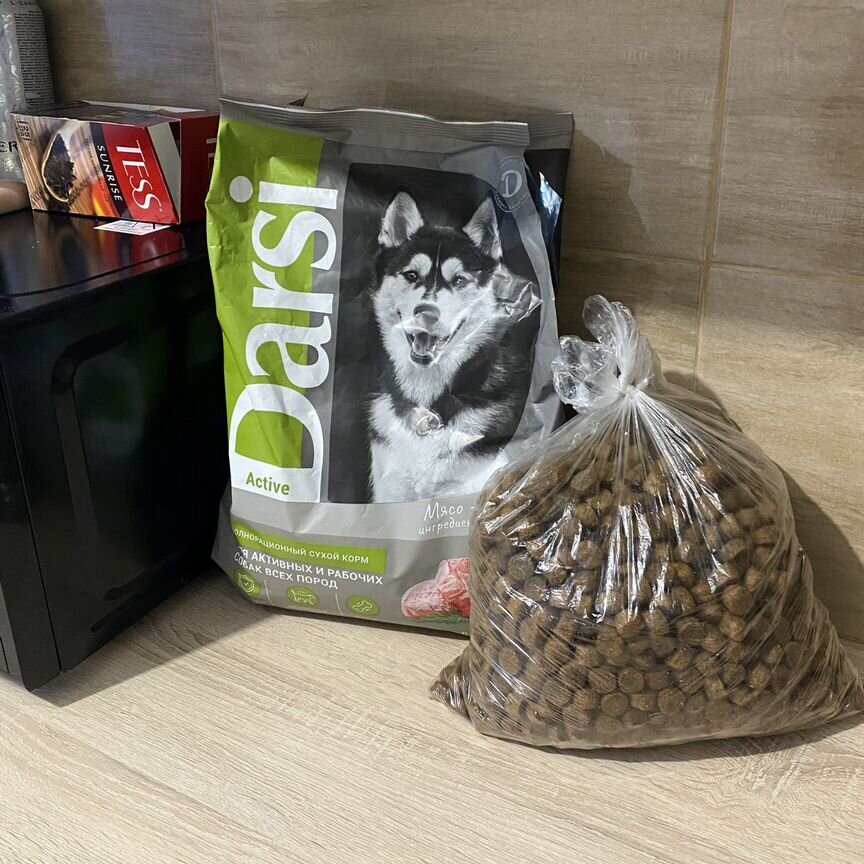 Корм для собак Дарси, корм Дилли - для щенков круп